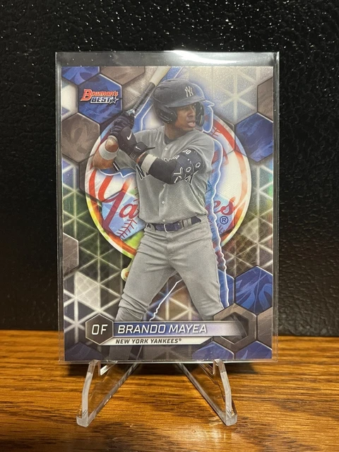 2023 BOWMAN'S BEST réfracteur Brando Mayea #TP-16 Yankees de New York ...