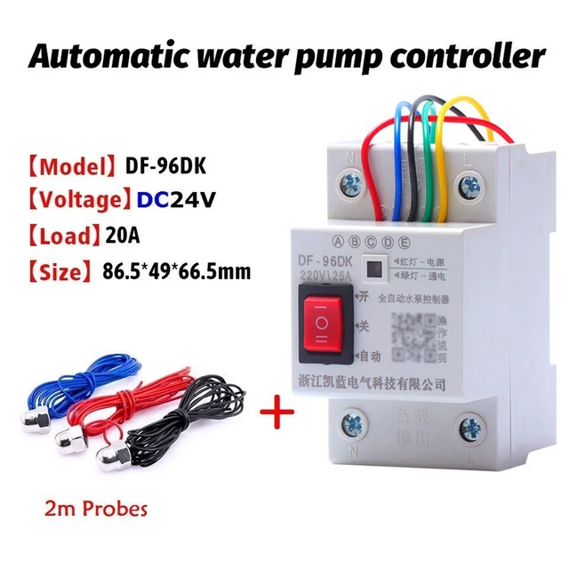 20A AUTOMATIC WATER Level Controller Liquid Detection Pump Controller ...
