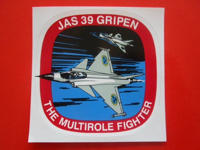 AUTOCOLLANT STICKER AUFKLEBER Jas 39 Gripen Multirole Fighter EUR 5,00 ...