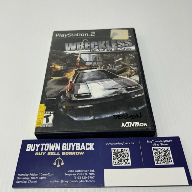 WRECKLESS: THE YAKUZA Missions (Sony PlayStation 2 PS2, 2002) $11.95 ...