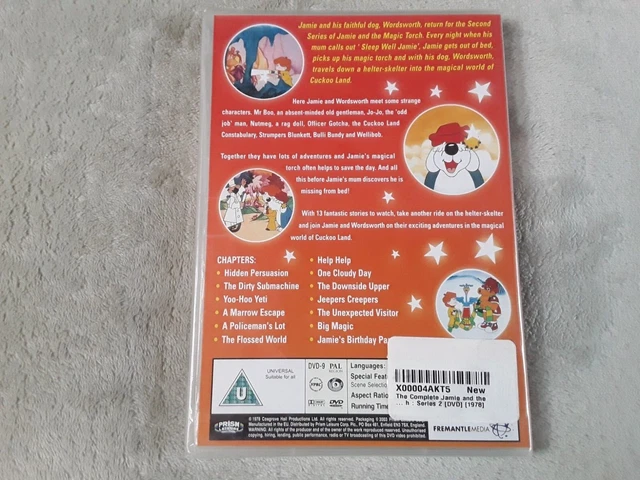 THE COMPLETE JAMIE and the Magic Torch Series Two (dvd) brand new ...
