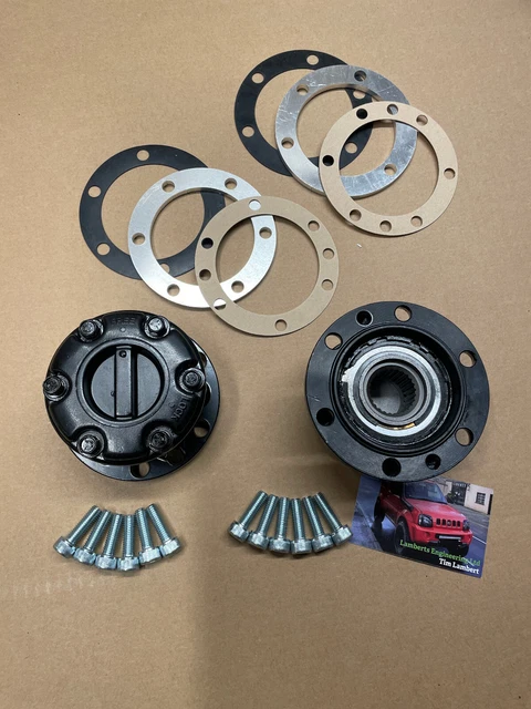 JIMNY MANUAL FREE Wheeling Locking Hubs Front Lockers Suzuki 98-18 26 ...