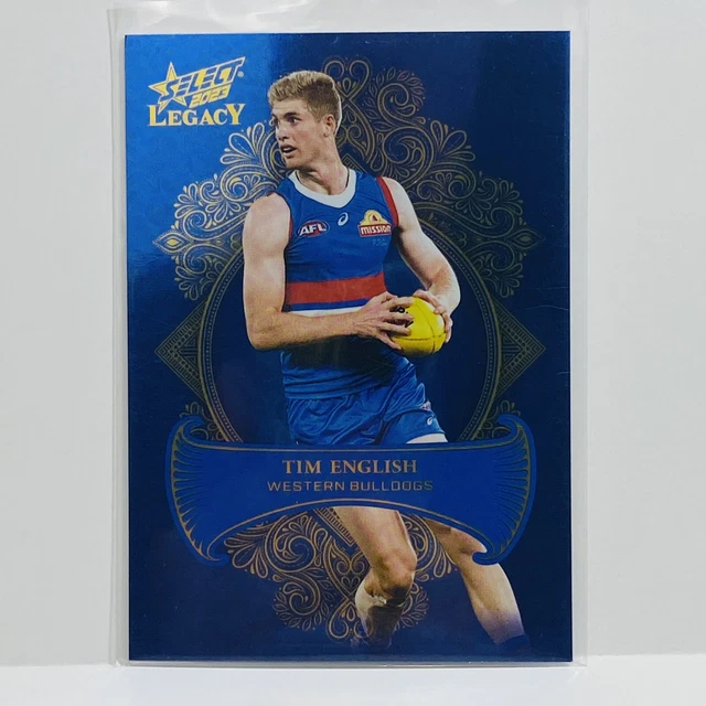 2023 SELECT AFL Legacy Plus Tim English Western Bulldogs 295/425 ...