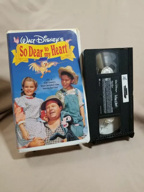 Disneys So Dear To My Heart Vhs 1948 1992 Clamshell Burl Ives Rare