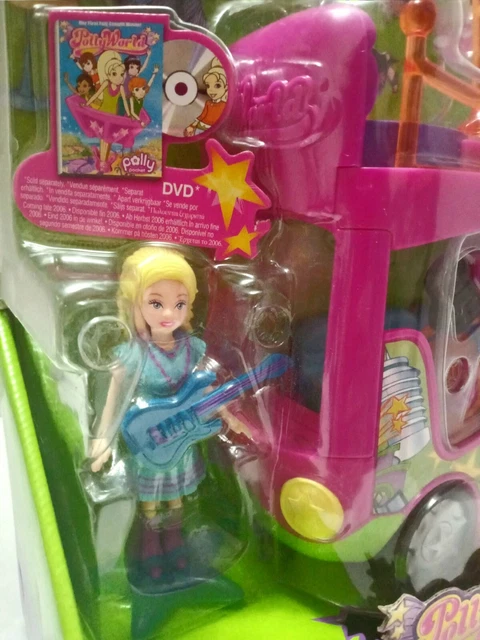 POLLY POCKET WORLD ROCKIN TOUR BUS + DVD Mattel 2006 *NEW! $45.00 ...