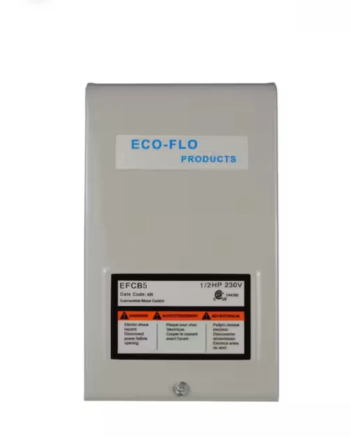 ECO FLO 1/2 HP Control Box for 4 in. Well Pump £65.93 - PicClick UK