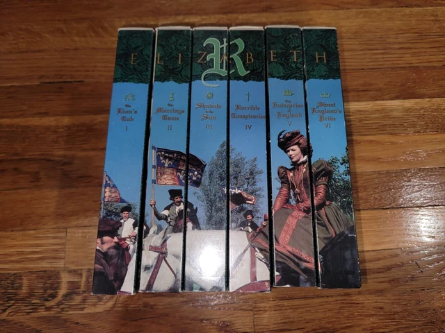 QUEEN ELIZABETH R - Bbc Video Series (6-Vhs Tape Set) Used £9.59 ...