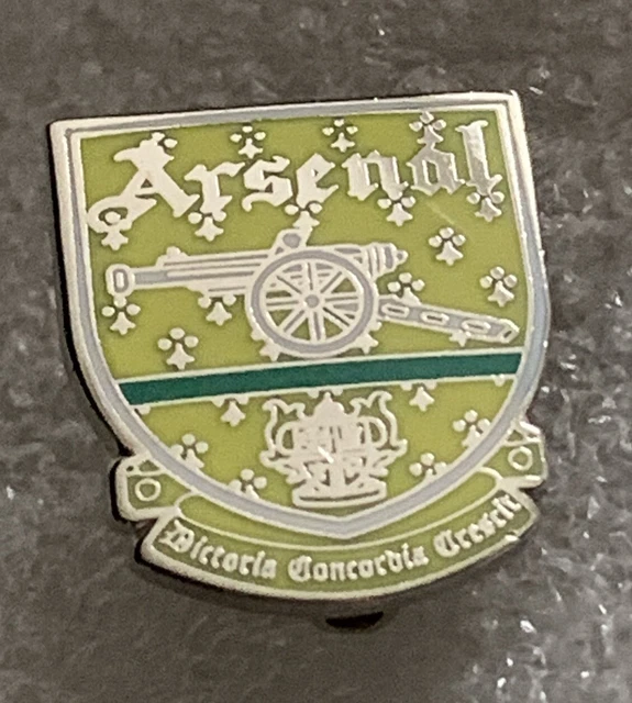 VERY RARE ARSENAL Supporter Enamel Badge - Wear With Pride Collectible ...