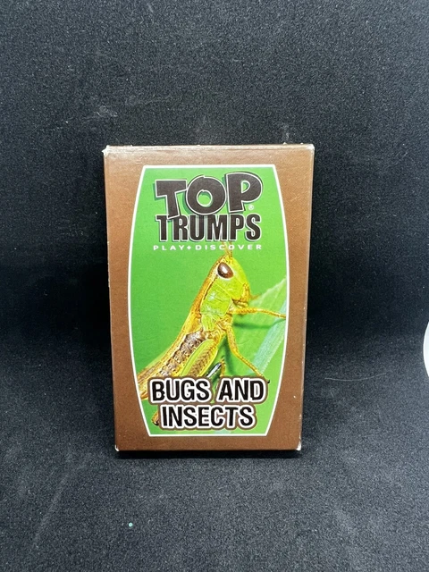 TOP TRUMPS BUGS and Insects - Collectable McDonalds Happy Meal Pack £3. ...
