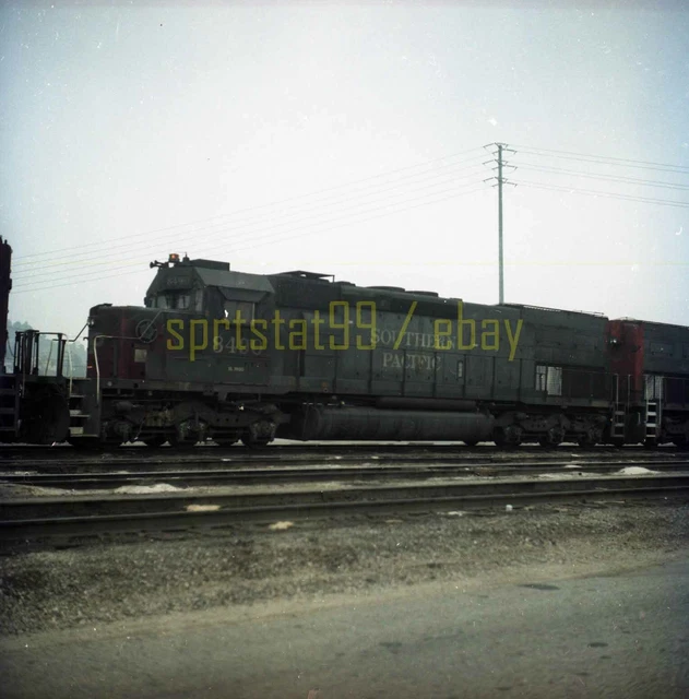 LOCOMOTIVE SP SOUTHERN Pacific EMD SD40T-2 #8490 - Négatif ferroviaire vintage EUR 18,40 ...