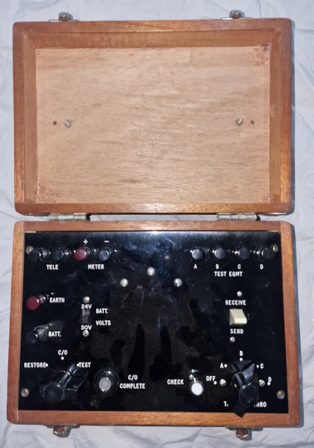 GPO STROWGER TESTER No. 163A Four Wire Changeover £30.00 - PicClick UK