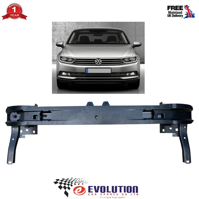 FRONT BUMPER REINFORCEMENT Fits VW Passat B8 2014 Onwards 36 0807109 AH ...