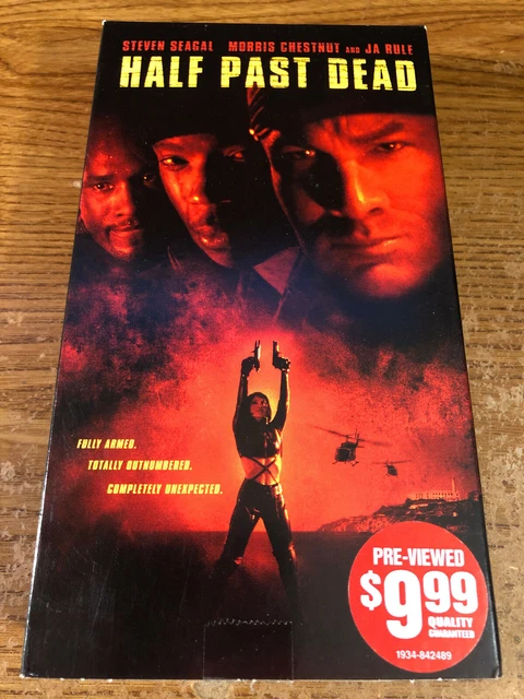 HALF PAST DEAD VHS VCR Video Tape Movie Steven Seagal Used £5.56 ...