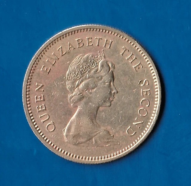 MÜNZE HONG-KONG 50 Cent 1980 Ni / Me Sehr schön EUR 1,00 - PicClick DE