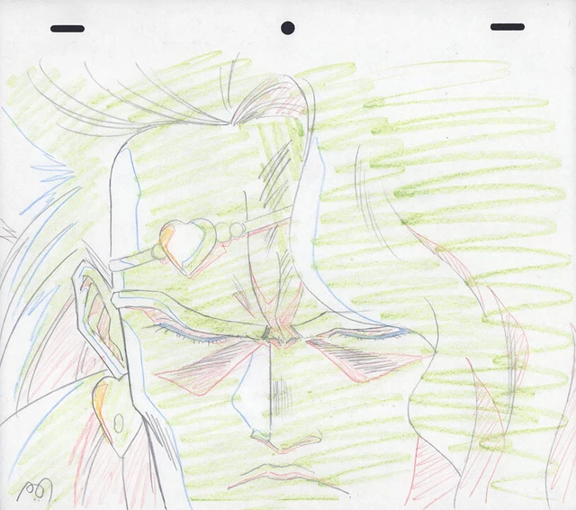 JOJO'S BIZARRE ADVENTURE Anime Genga Set for Cel Animation Art Vanilla ...