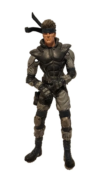 MCFARLANE TOYS ACTION Metal Gear Solid "Solid Snake" Figura Sciolta, NO ...