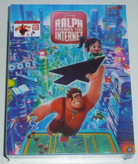 RALPH BREAKS THE Internet Filmarena Double Lenticular Blu-Ray Steelbook ...