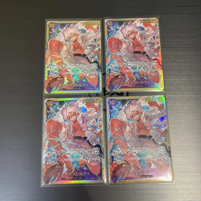 ONE PIECE CARD Game Luffy Secret Onepiece Nika Nica Japanese Japan Set ...