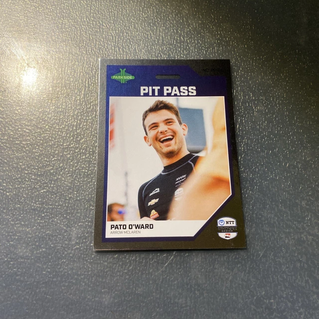 2024 PARKSIDE NTT Indy Car Racing PIT PASS Card PATO O’WARD EUR 1,11 ...