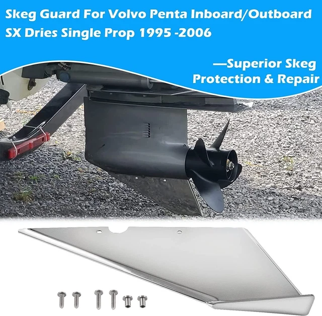 99022 99052 SKEG Guard Protector for Volvo Penta Sterndrive SX Drive ...