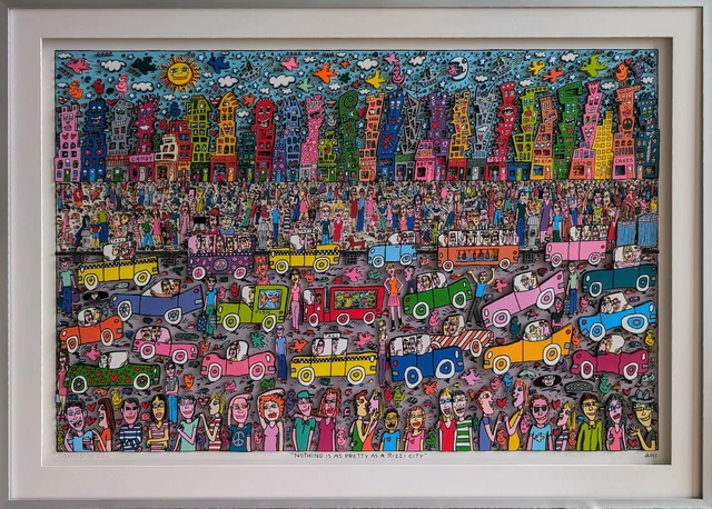 JAMES RIZZI - Nothing Is As Pretty As A Rizzi City - handsigniert und ...