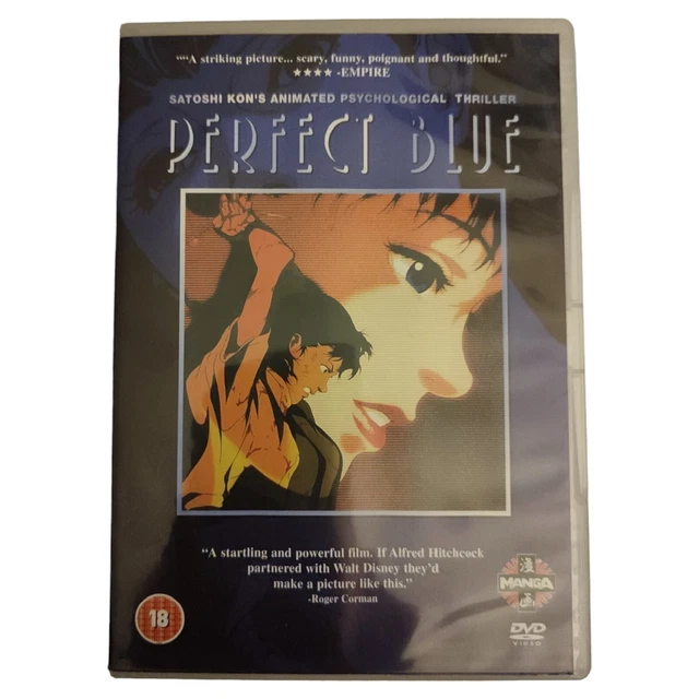 PERFECT BLUE DVD Booklet Satoshi Kon Rare Animated Manga Anime Horror ...