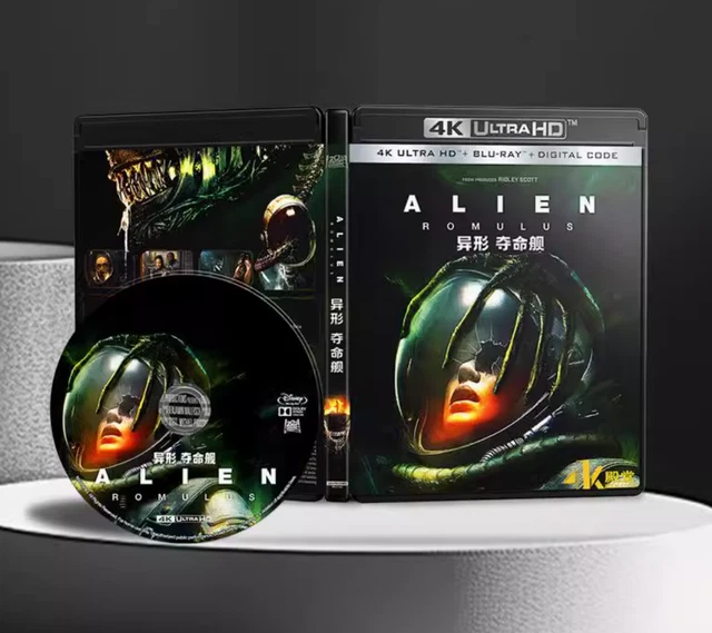 ALIEN: ROMULUS (2024) 4K UHD BLU-RAY+ DIGITAL CODE Movie $37.66 - PicClick CA