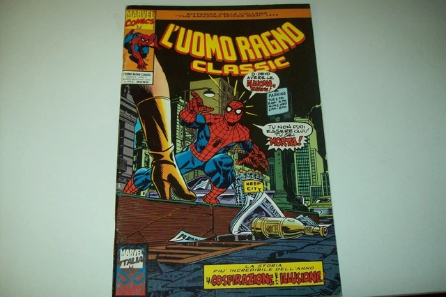 L'UOMO RAGNO CLASSIC Star Comics Marvel N.41-La Cospirazione Dell'illusione!1994 EUR 2,99 ...