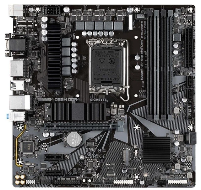 GIGABYTE B660M DS3H DDR4 LGA1700 Micro ATX Motherboard PCIe 4.0 Dual M.2 Used £317.02 - PicClick UK