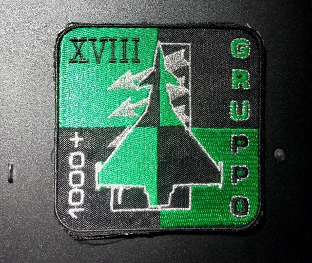 PATCH AERONAUTICA MILITARE ITALIAN AIR FORCE PATCH ITAF 18 Gruppo welkro Stormo EUR 20,50 ...