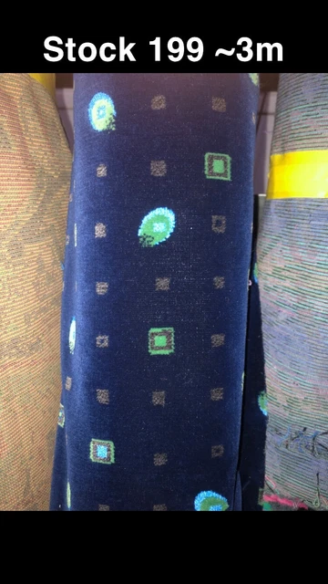 1M OF RETRO Coach/Bus/Train/Camper Fabric (Moquette) £20.00 - PicClick UK