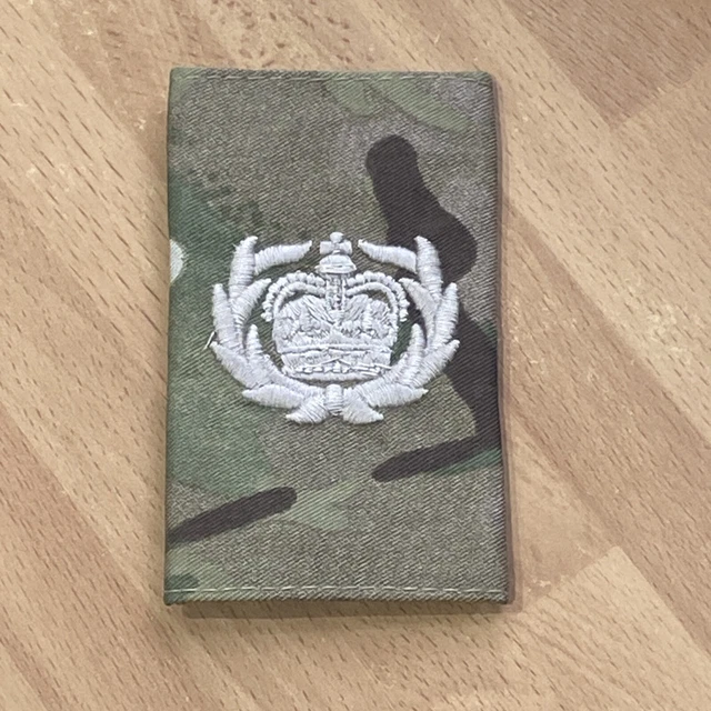 NEW WO2 RANK SLIDE GENUINE BRITISH ARMY ISSUE MTP WARRANT OFFICER 2 ...