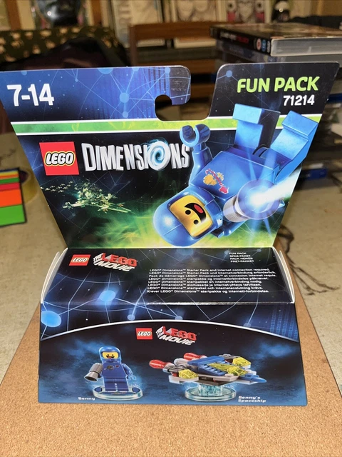 LEGO 71214 DIMENSIONS Benny and Benny's Spaceship Minifigures MISB Blue ...