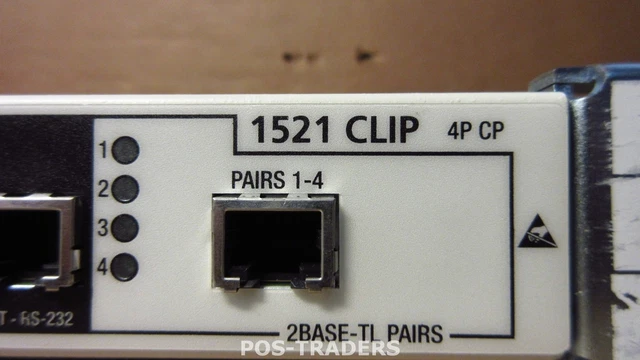 ALCATEL LUCENT 1521 CLIP 4P CP switch di rete IP linea rame incl ...