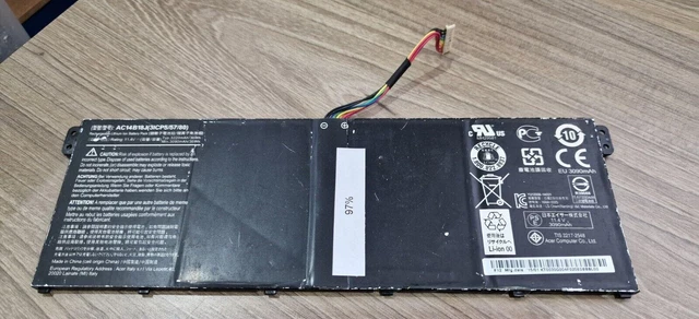 GENUINE BATTERY ACER AC14B13J AC14B18J Aspire ES1-111M 3ICP5/57 97% ...