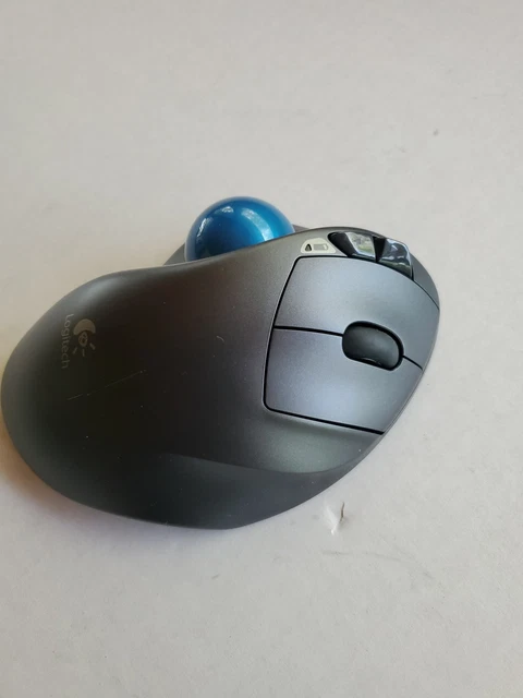 LOGITECH M570 WIRELESS Trackball Mouse w/ USB Unifying Receiver Dongle ...