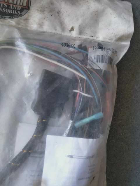 WESTERN UNIMOUNT FISHER Relay Style 12 pin Plow Side Repair Harness ...