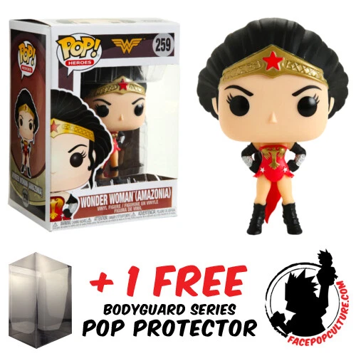 FUNKO POP VINYL Wonder Woman Wonder Woman Amazonia #259 Exclusive ...