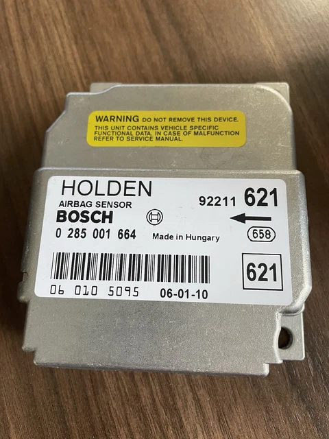 HOLDEN VY VZ Crewman / Adventra Airbag Control Module # 92211621 $90.00 ...