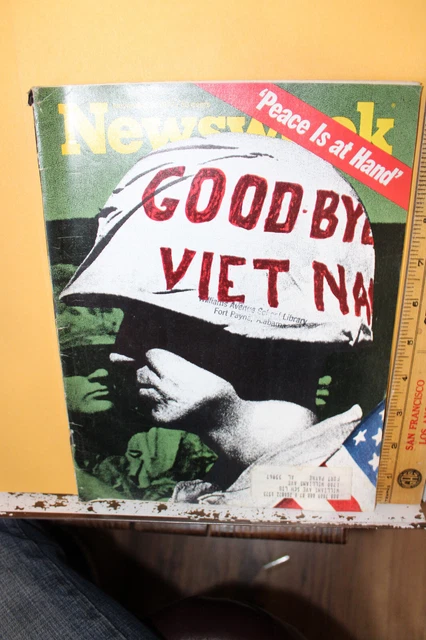 1972 NEWSWEEK GOODBYE Vietnam Peace Is At Hand Pham Van Dong Arnaud ...