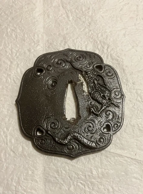 TSUBA TACHI TSURUGI Unryu Diagram Modern Sword Fittings £103.98 ...