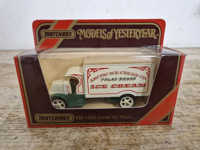 MATCHBOX MODELLI DEL passato Y-30 DieCast 1920 AC Mack furgone e ...