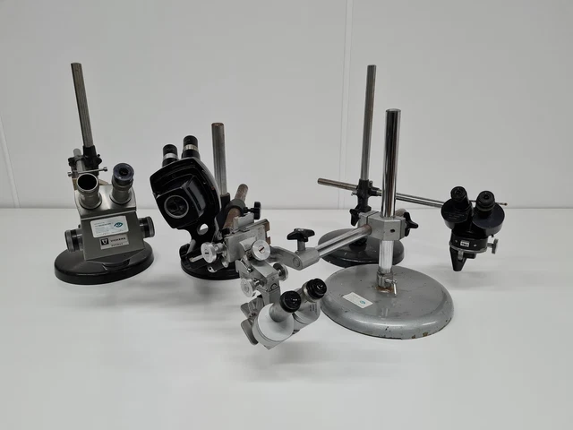 NOTE DE LOT De Vintage Stéréo Microscopes Boom-Arm Reichert, EUR 403,06 ...