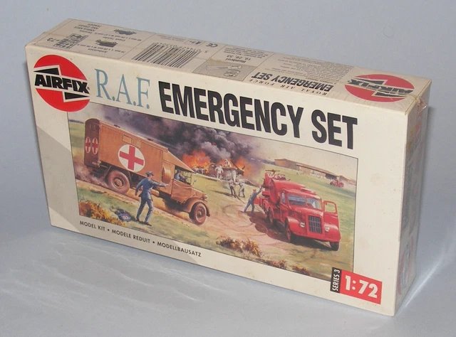 AIRFIX 1/72ND SCALE Raf Emergency Set Vintage 1988 Issue Factory Shrink ...