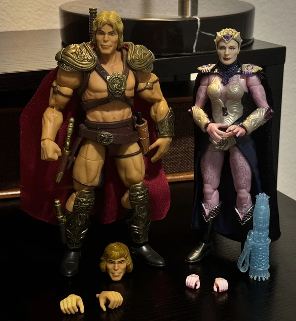 MASTERS OF THE Universe Masterverse He-Man & Evil-Lyn 1987 Action ...