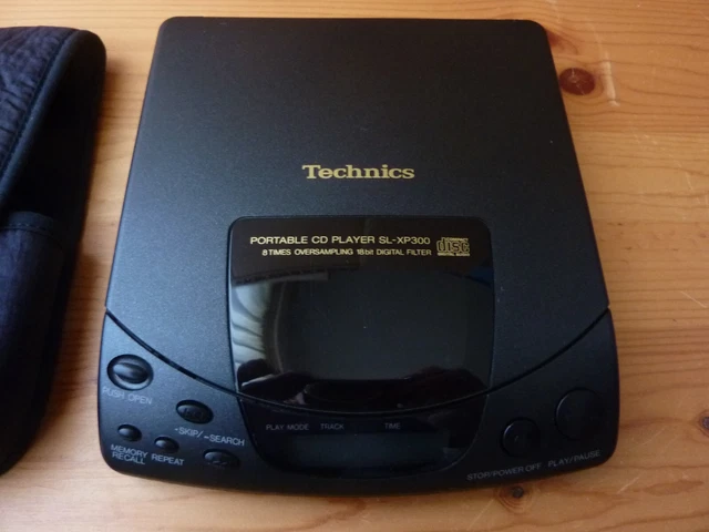 TECHNICS SL-XP300 PORTABLE CD Player Made in Japan 1991 Tested ...