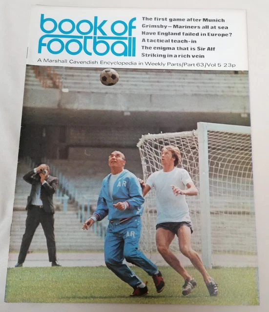 MAGAZINE - BOOK Of Football 1973 Marshall Cavendish Encyclopedia Part ...