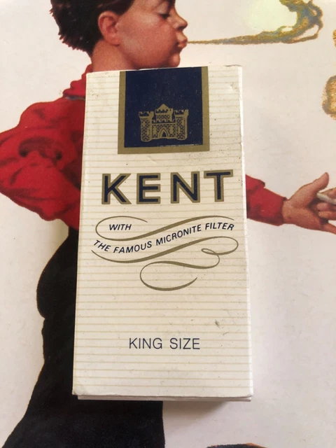 CIGARETTES FILTER KENT KING SIZE LORILLARD ancien paquet vide ...