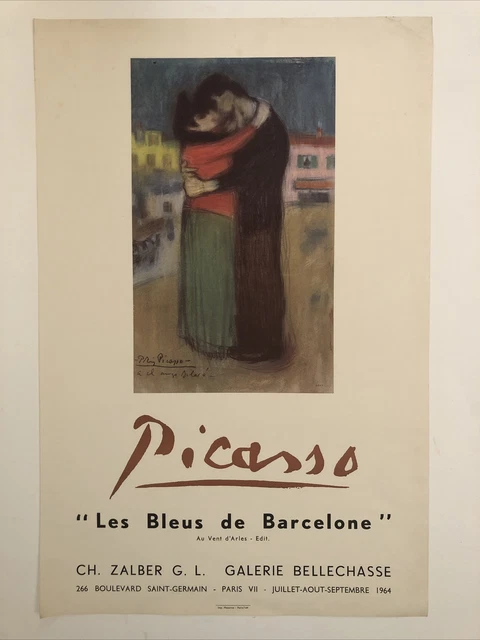 PICASSO ORIGINAL POSTER 1964 scarce 300 copies affiche originale EUR ...
