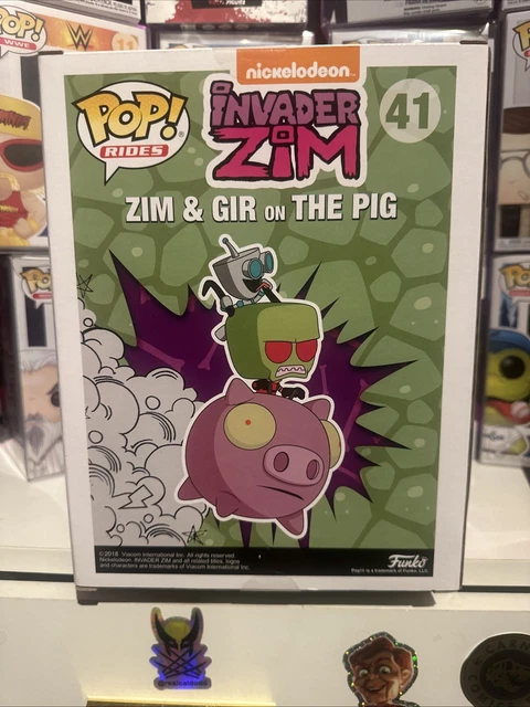 FUNKO POP! RIDES: Invader Zim and Gir on the Pig #41 Hot Topic ...